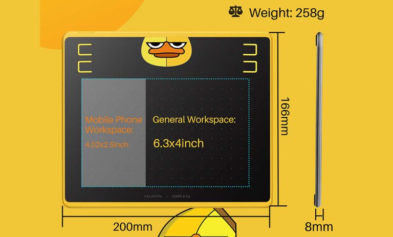 HUION Launched HS64 Special Edition Drawing Tablet - My Tablet Guide