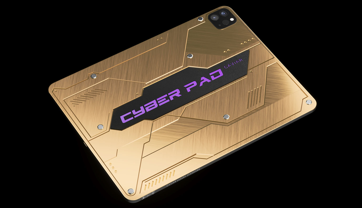 Caviar Launches Cyberpad: The Customized Edition of iPad Pro - My ...