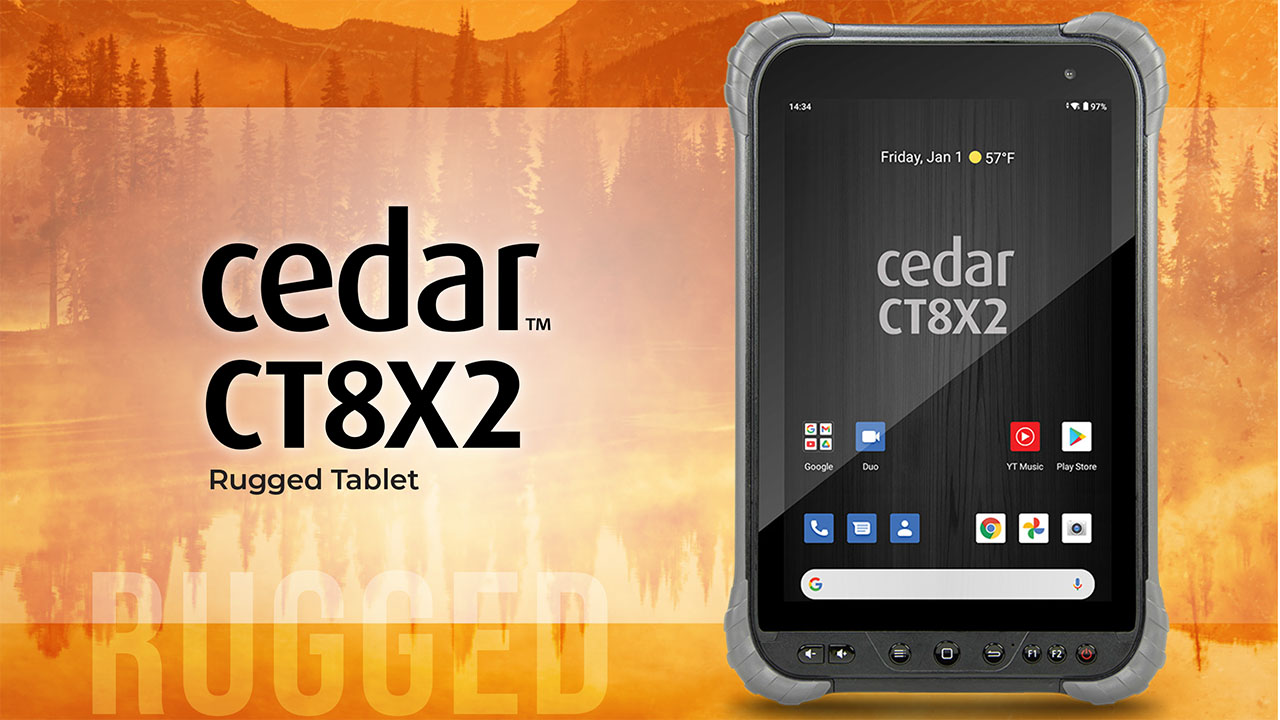 Juniper Systems Launches New Cedar CT8X2 Rugged Tablet - My Tablet Guide