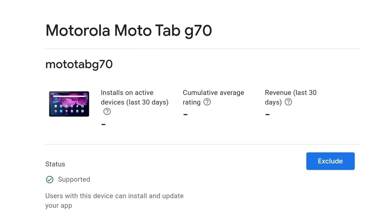 Moto Tab G70 might be Motorola’s upcoming tablet - My Tablet Guide