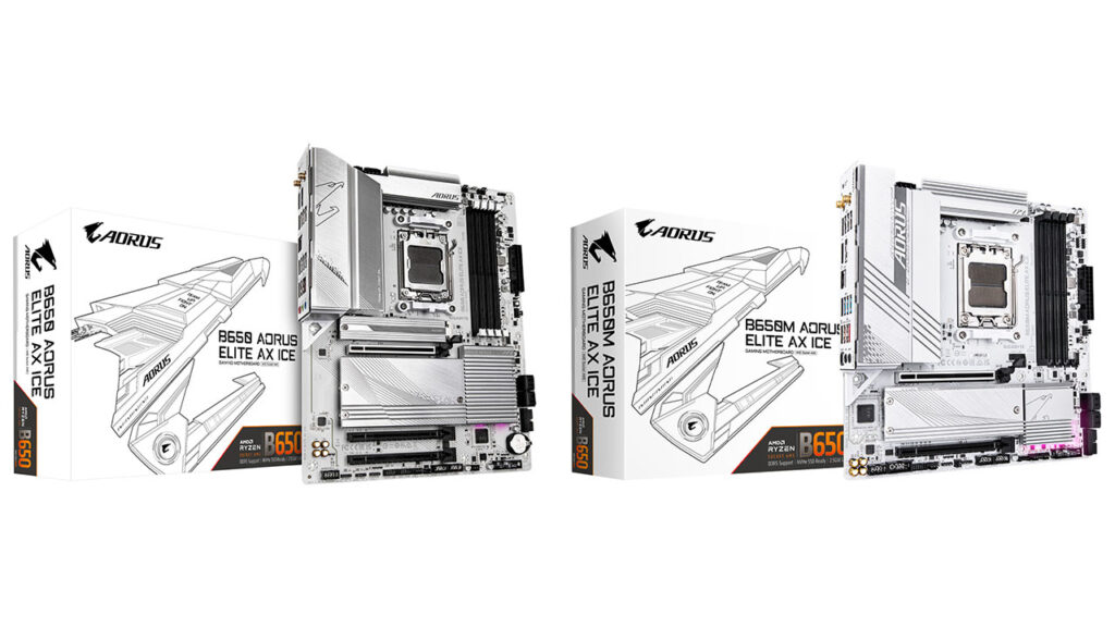 GIGABYTE Unveils Stylish White Motherboards for the AMD AM5 Platform ...