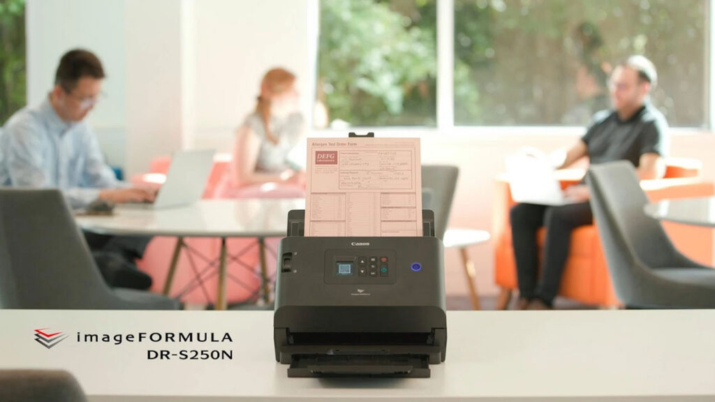 Canon Unveils New ImageFORMULA DR-S250N Document Scanner - My Tablet Guide