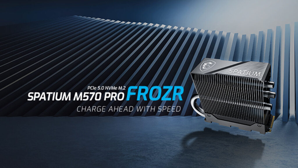 MSI Unveils Next-Gen SPATIUM SSDs: M570 PRO FROZR and M482 - My Tablet ...