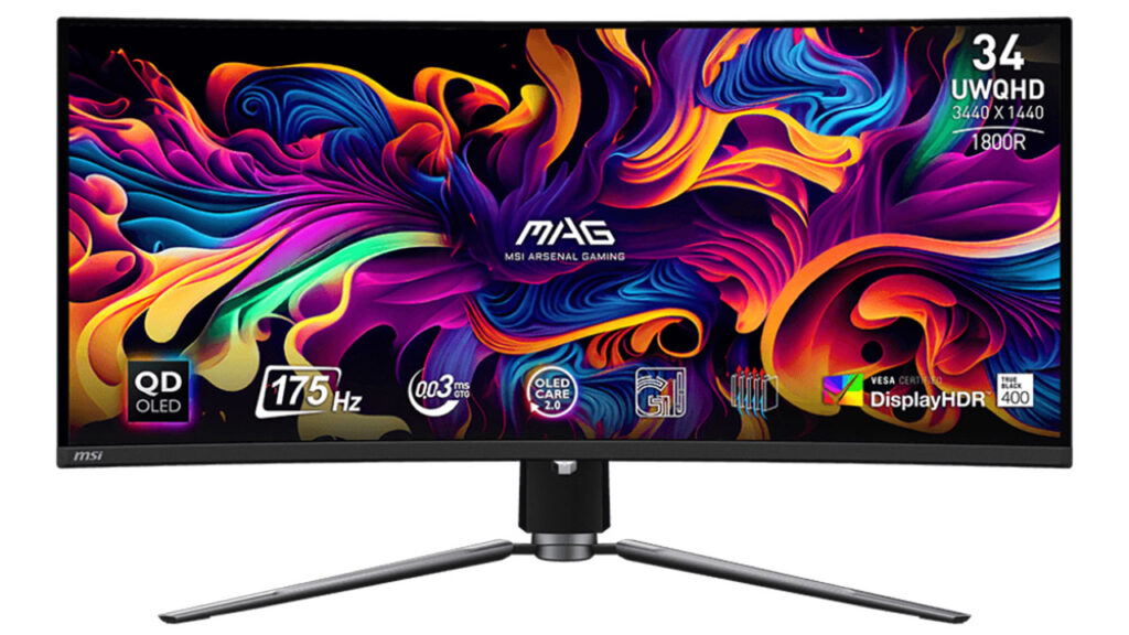 MSI Unveils MAG 341CQP QD-OLED: Elevating Gaming Displays with Quantum ...
